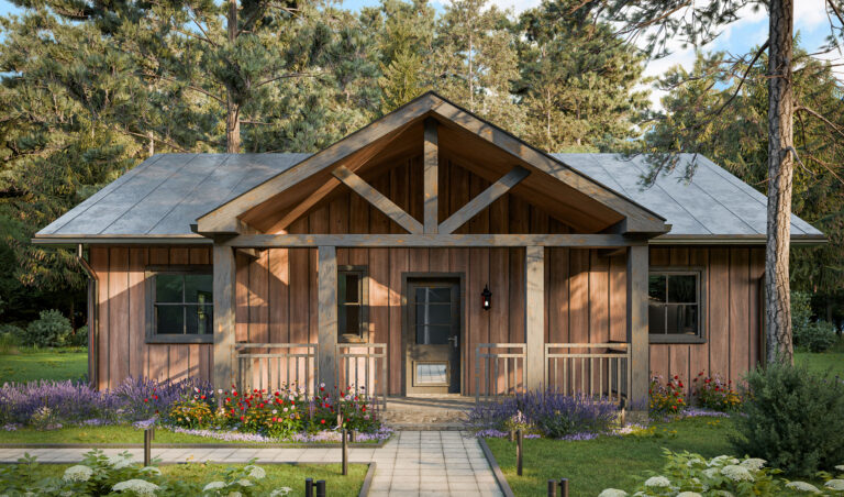 Small Modern House Plans - Smallhouseplan.com