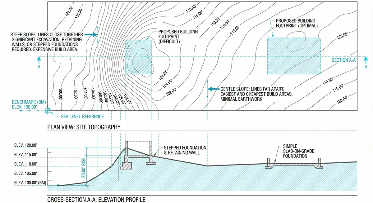 How to Read a Site Plan - Smallhouseplan.com